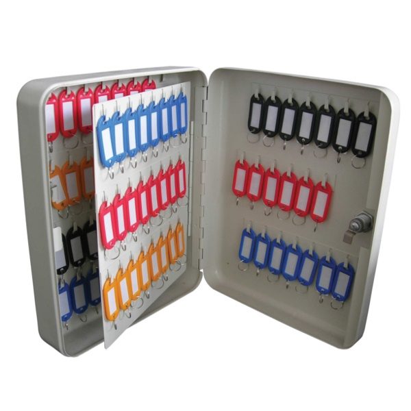 Metal Key Cabinet - For 96 Keys | eracco.co.uk