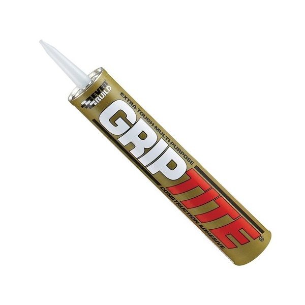 Everbuild Griptite Multi-Use Adhesive - Buff Green - 310ml | eracco.co.uk